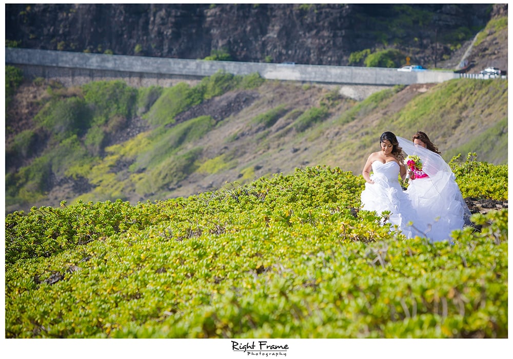 Morning Wedding at Makapu'u Beach Park, Oahu