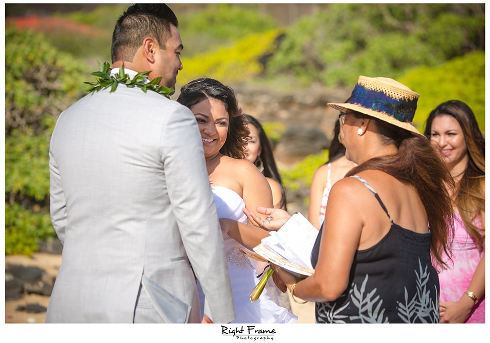 Morning Wedding at Makapu'u Beach Park, Oahu
