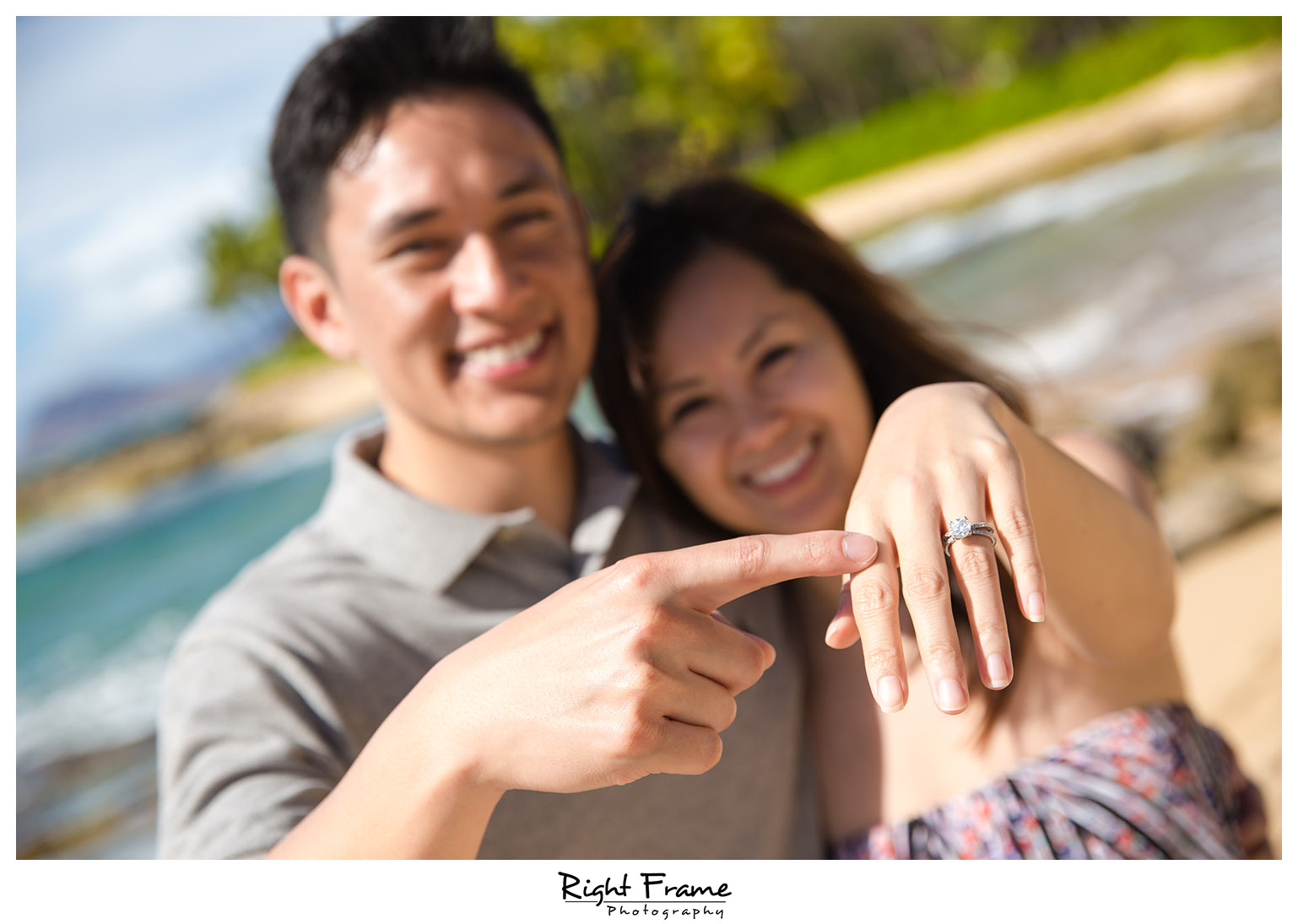 Surprise Engagement Proposal in Hawaii