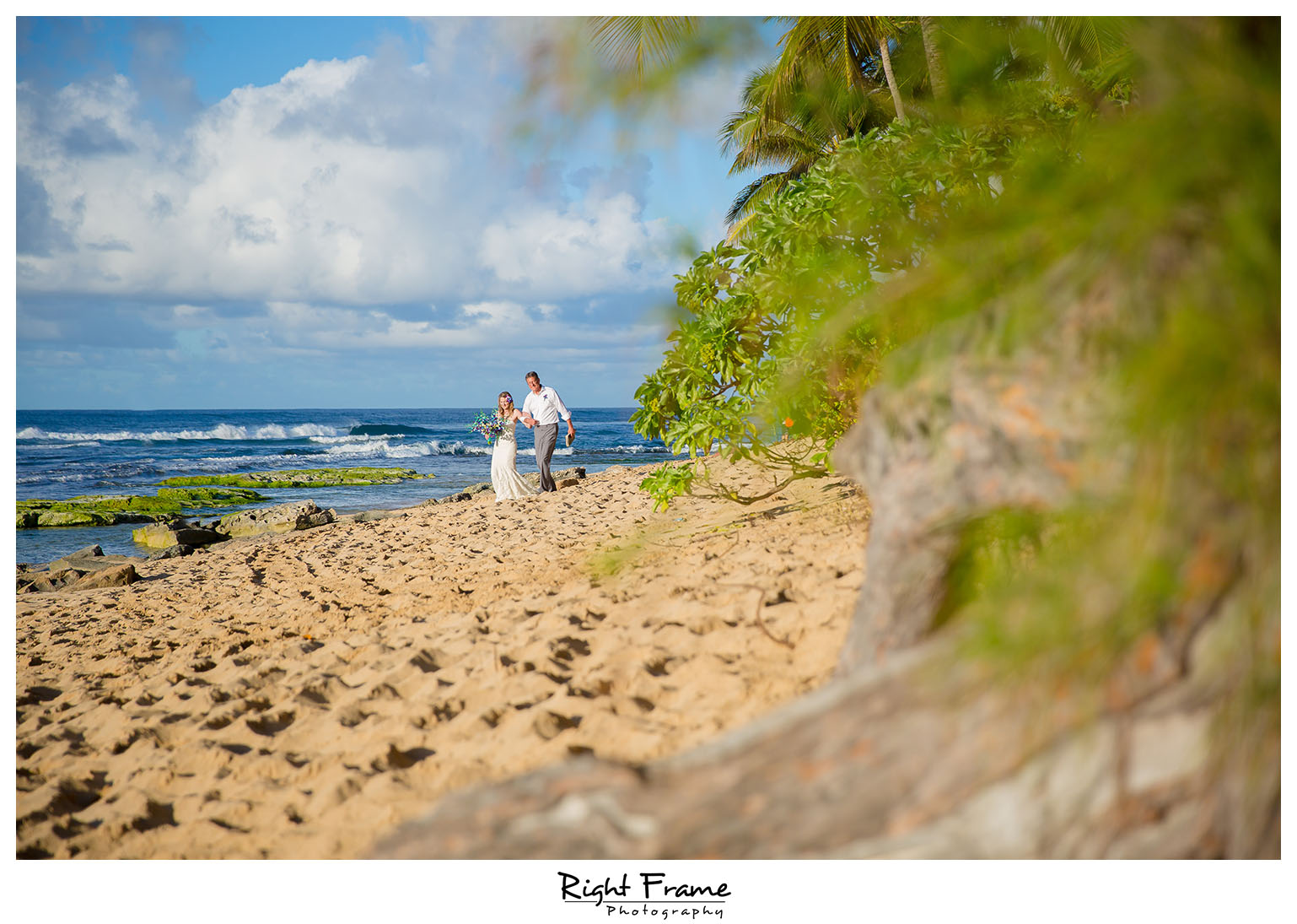 Papailoa Beach Wedding on North Shore Oahu