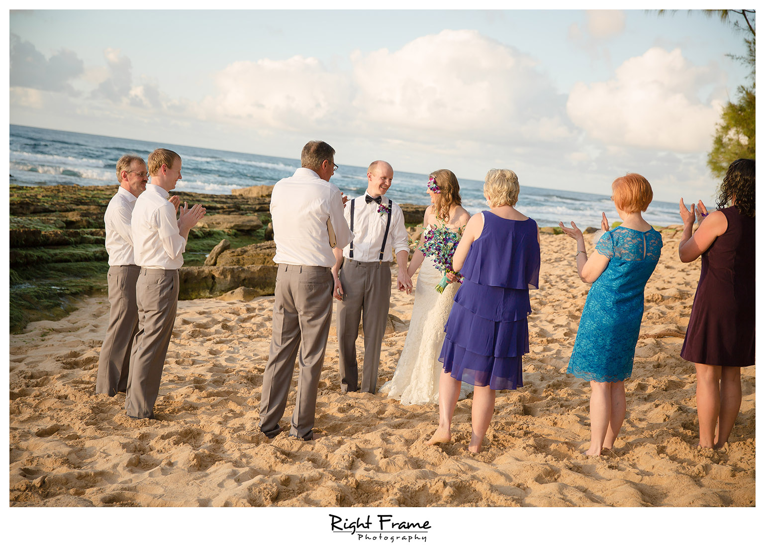 Papailoa Beach Wedding on North Shore Oahu
