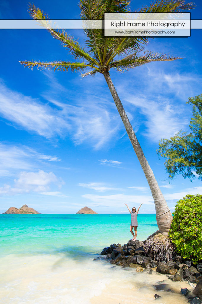 Hawaii Senior Portrait Session LANIKAI BEACH