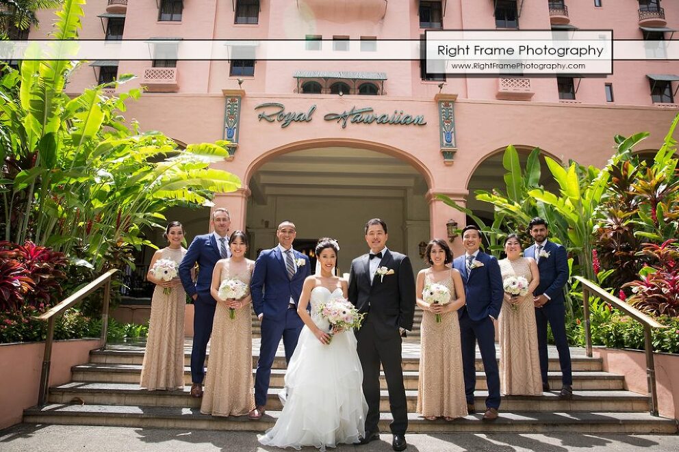 ELEGANT ROYAL HAWAIIAN HOTEL WEDDING: {Jamie & Byan}